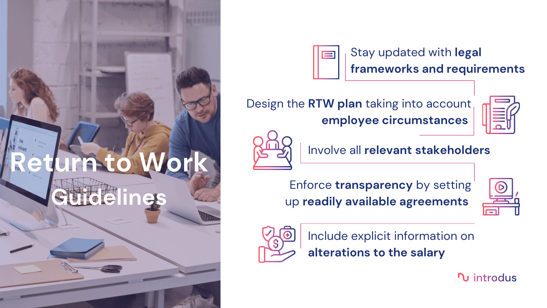 Phased Return To Work Strategy Introdus Your Reboarding Tool